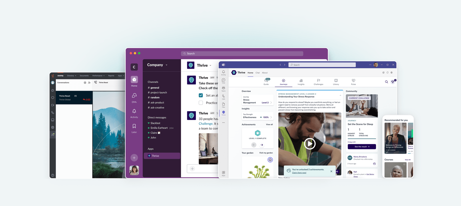 Thrive Global Well Being Behavior Change Platform